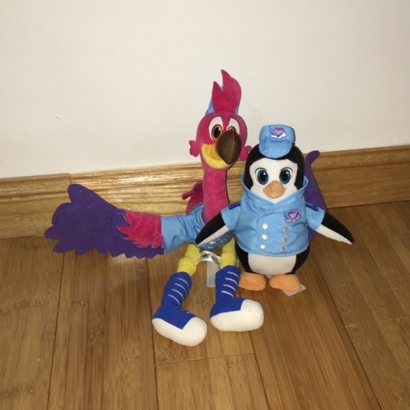 Disney | Toys | Disney Tots Freddy Flamingo Penguin Plush Bundle | Poshmark